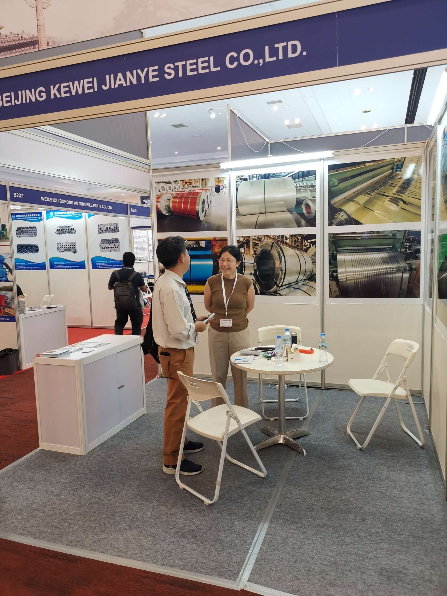 KW Steel participated in the Cambodia exhibition